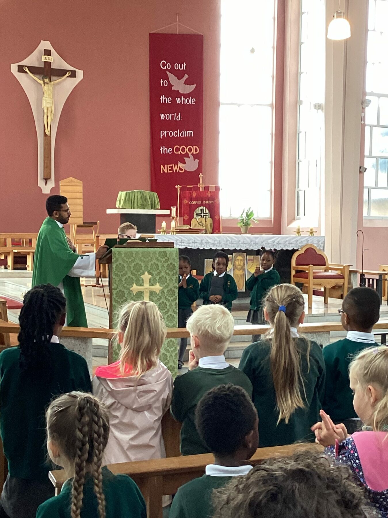 EYFS and KS1 Mass in Church - Blessed Robert Widmerpool Catholic ...